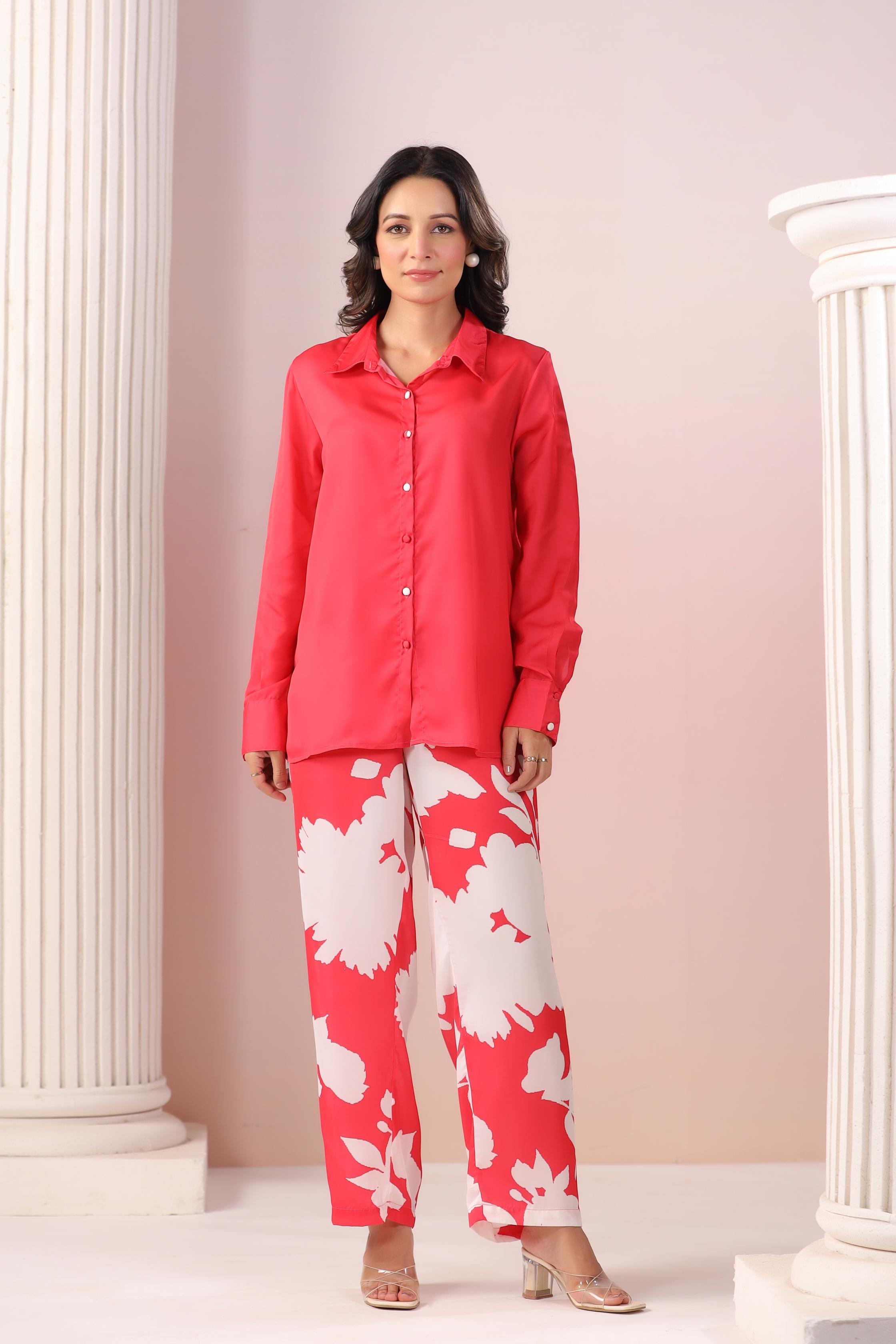 CERISE PINK PINK CO-ORD SET – Mirari